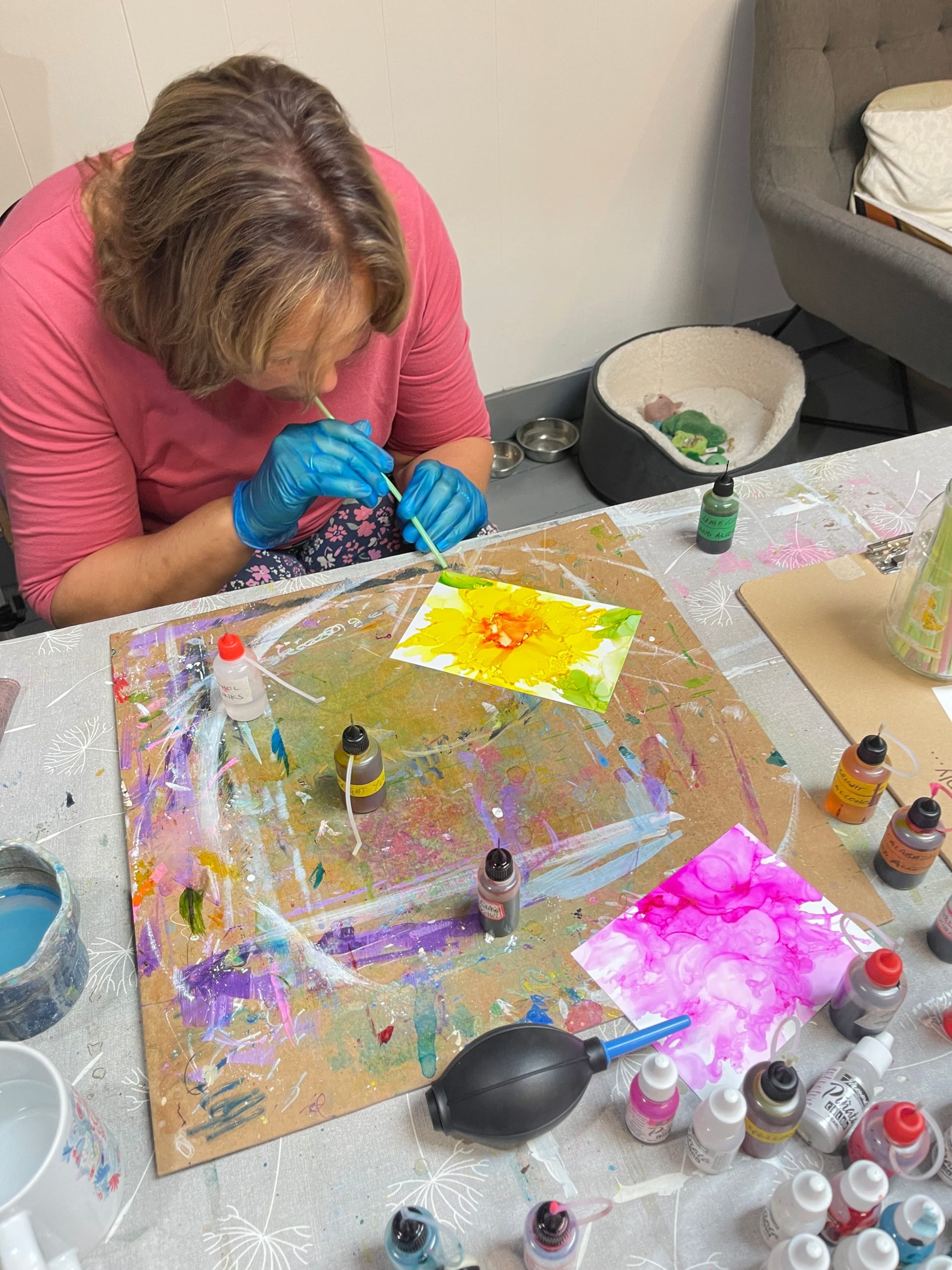 INCREDIBLE INKS CLASS, SATURDAY 1st November 2-4PM Beginner Workshop